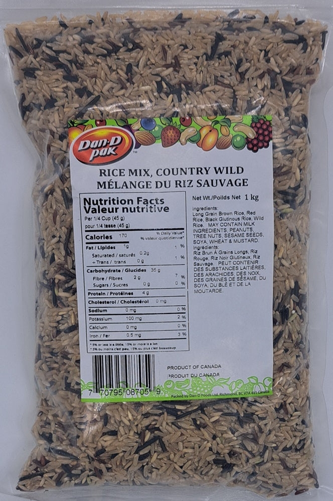 Dan-D-Pak Country Wild Rice Mix 1kg – East West Markets