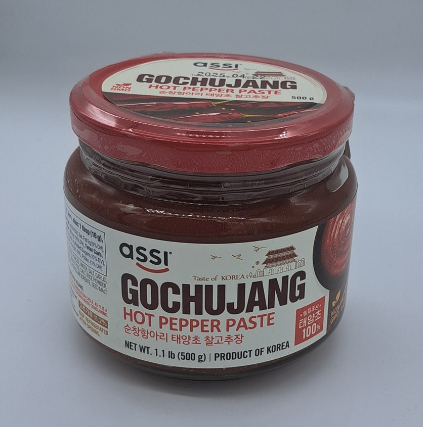 Assi Gochujang Hot Pepper Paste 500g – East West Markets