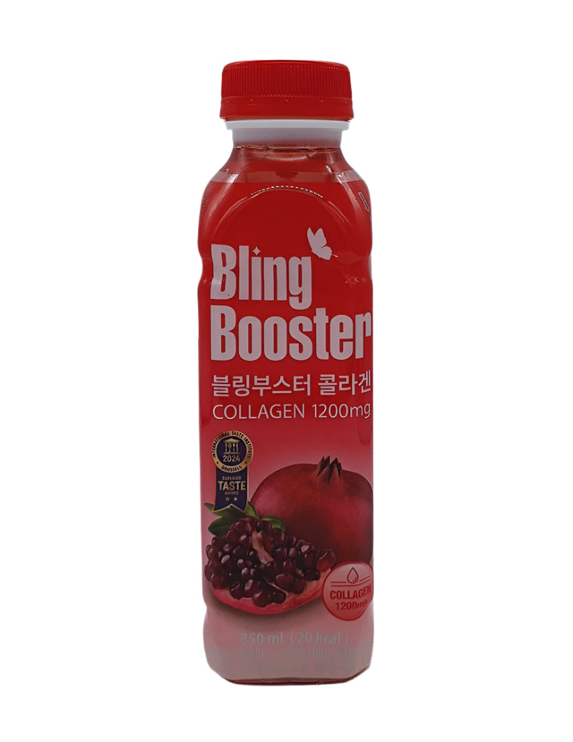 Bling Booster Collagen 1200mg Pomegranate Drink 350mL – East West Markets