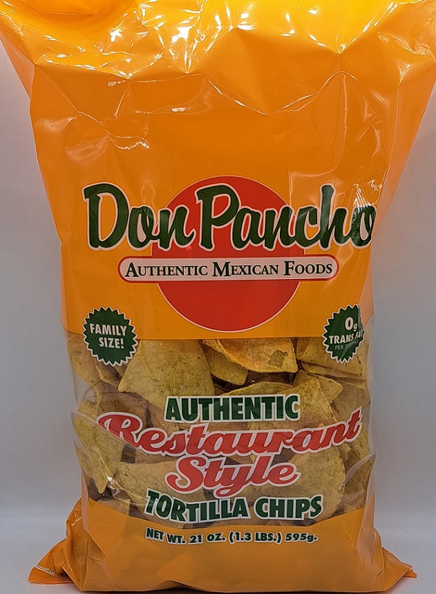 Don Pancho Restaurant Style Tortilla Chips 595g – East West Markets