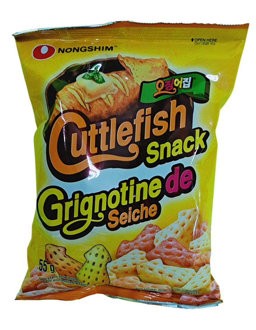 Nongshim Cuttlefish Snack Chips 55g – East West Markets