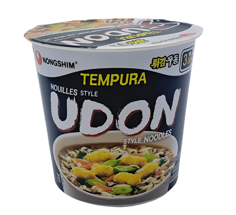 Nongshim Tempura Udon Instant Noodle Cup 75g – East West Markets