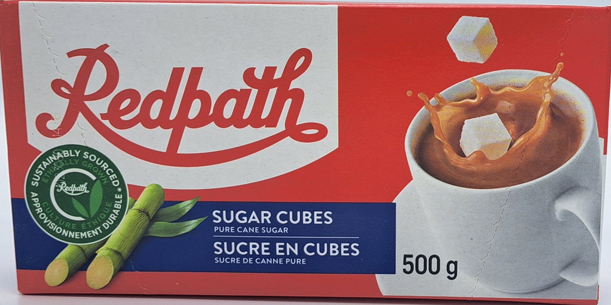 Redpath White Sugar Cubes 500g – East West Markets