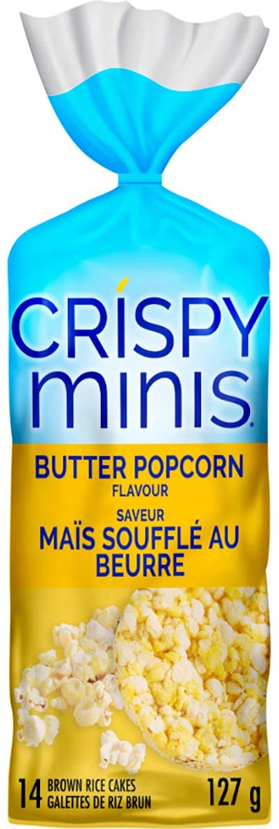Crispy Minis Butter Popcorn Rice Cakes – East West Markets